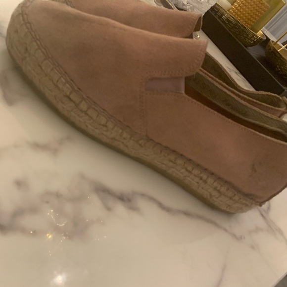 David Tyler Footwear | Shoes | David Tyler Pink Suede Espadrille ...